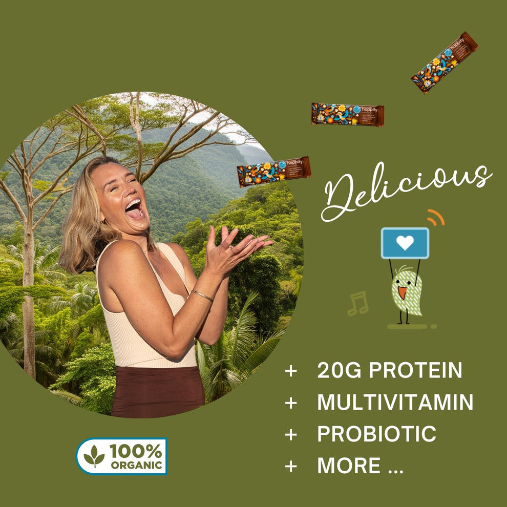 BOX OF 12 - HAPPIFY BARS – One Organic - Australia