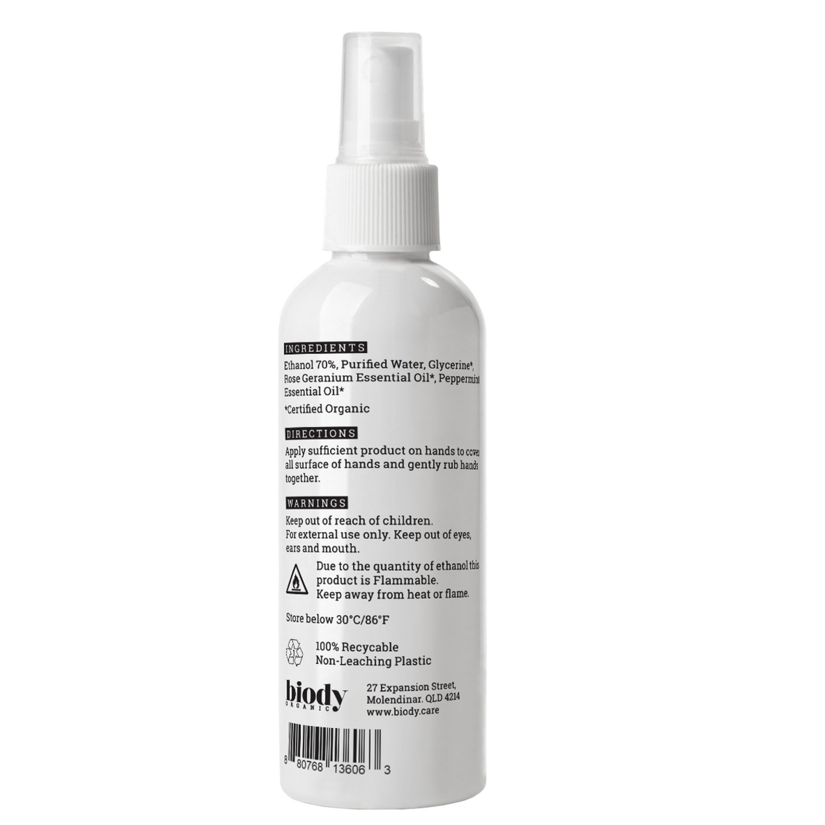 Buy Biody | Pack of 12, PERSONAL SPRAY BOTTLE | One Organic – One ...